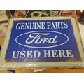 Large tin sign ford