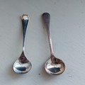 Sterling silver condiment spoons