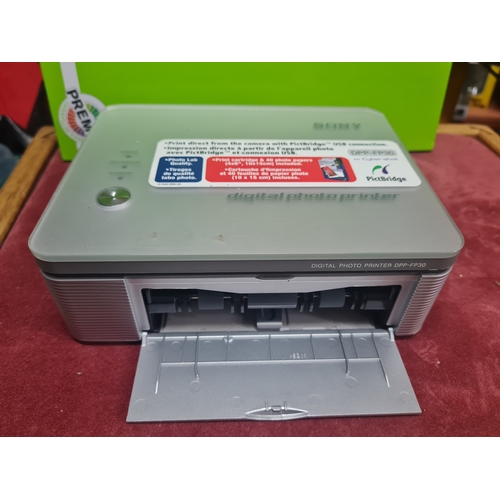 Sony digital photo printer