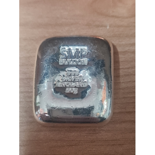 Pure silver bar
