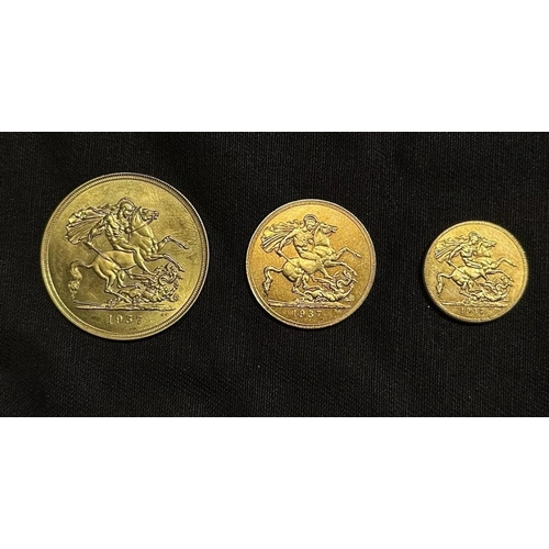 Coin lot Gold plated