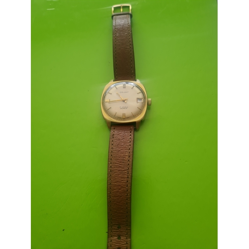Vintage 17 jewels incabloc watch pwo colant
