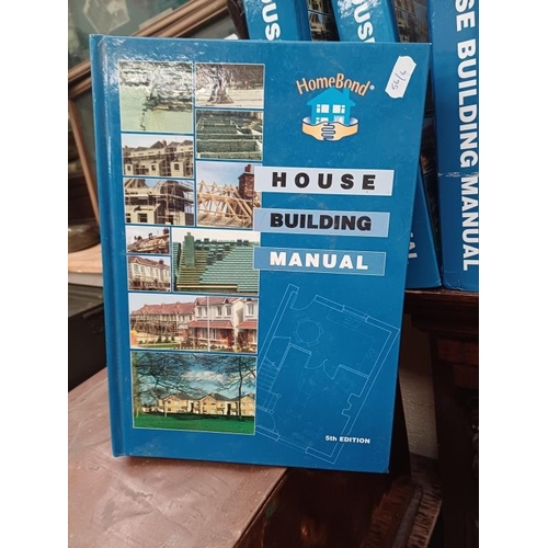 Set of 4 Homebond House Building Manuals