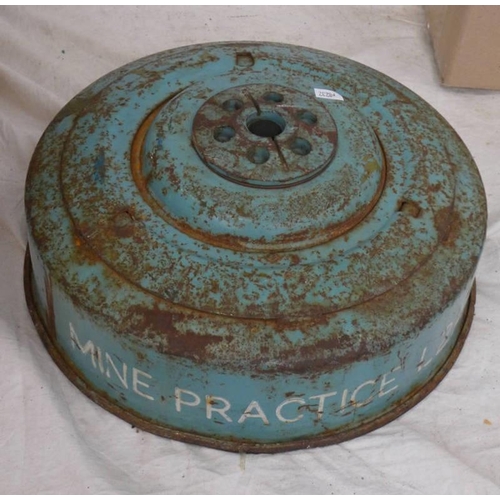 INET BRITISH MK7 ANTI-TANK MINE / TRAINING MODEL