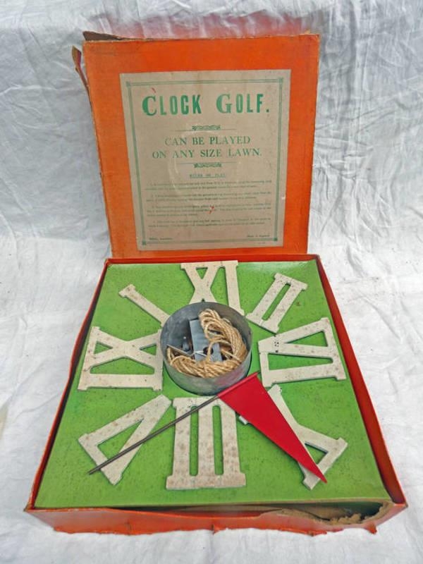 CLOCK GOLF GAME FROM BELL, LONDON