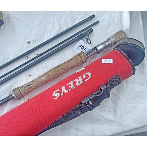 GREYS XF2 COMP SPECIAL 9' 6'' #7 4 PIECE ROD IN A GREYS TUBE