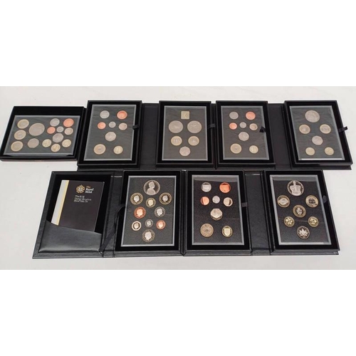 2011 & 2012 UK PROOF COIN SETS TOGETHER WITH 2013, 2014 & 2015 UK PROOF ...