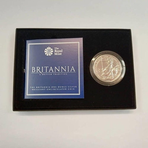 2015 BRITANNIA 1oz SILVER BRILLIANT UNCIRCULATED COIN, IN CASE OF ISSUE ...