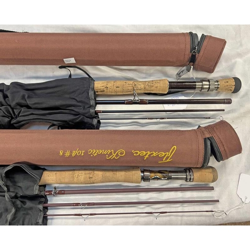 FLEXTEC KINETIC 10FT #8 4 PIECE FLY FISHING ROD AND A FLEXTEX CDX 66 ...