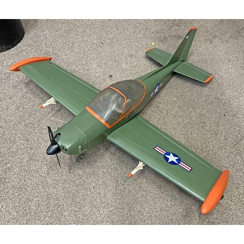 RADIO CONTROLLED INTERNAL COMBUSTION ENGINE PLANE MODELLED AFTER A US ...