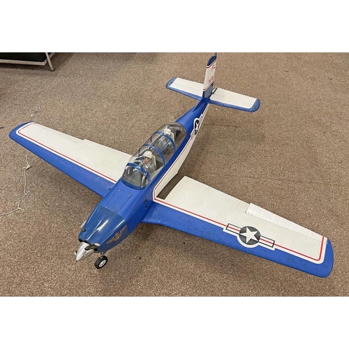RADIO CONTROLLED 'INTERNAL COMBUSTION ENGINE PLANE MARKED WITH US NAVY ...