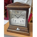 JAMES AITCHISON EDINBURGH WALNUT MANTLE CLOCK WITH WORKS MARKED GR 1910 ...