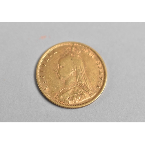 A Victorian Half Sovereign, 1892