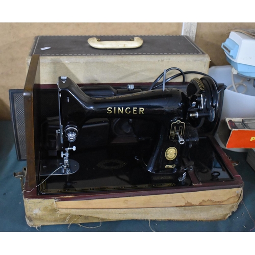 A Singer Electric Sewing Machine