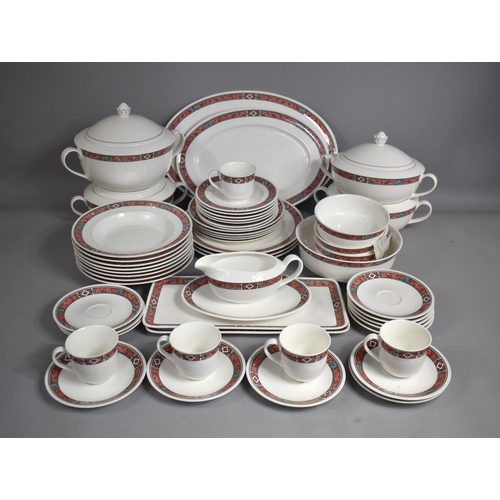 A Large Villeroy and Boch Rialto Vitro-Porcelain Service to comprise ...