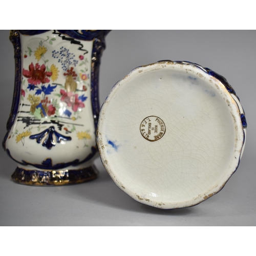 A Pair of Thomas Forester & Sons Vases in the Phoenix Ware Pattern and ...
