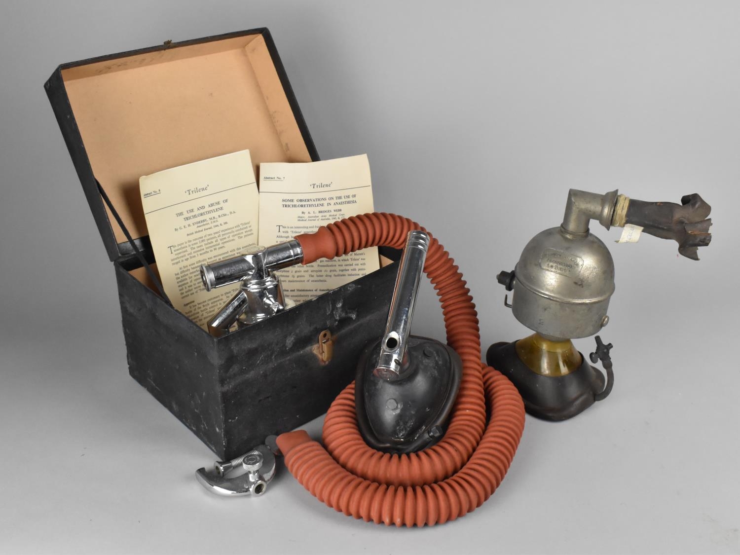 An Early/Mid 20th Century Surgeon's Anaesthesia Inhaler by A. C. King ...