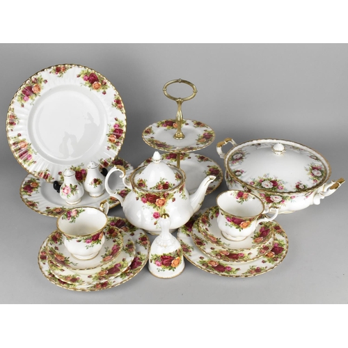 A Collection of Royal Albert Old Country Roses China to Comprise Tea ...