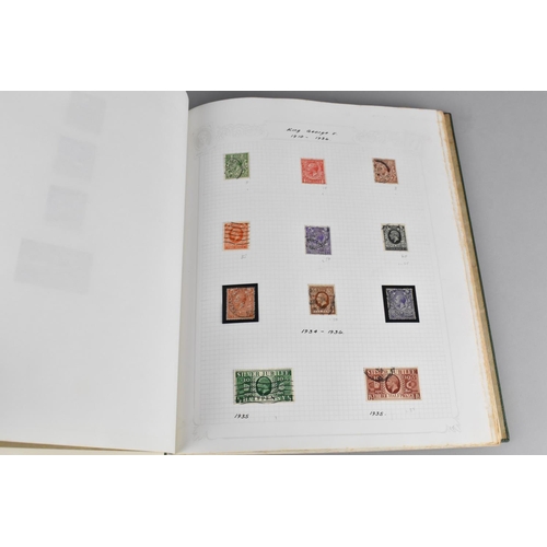 A Viscount Stamp Album Containing Victorian and Edwardian and Later ...