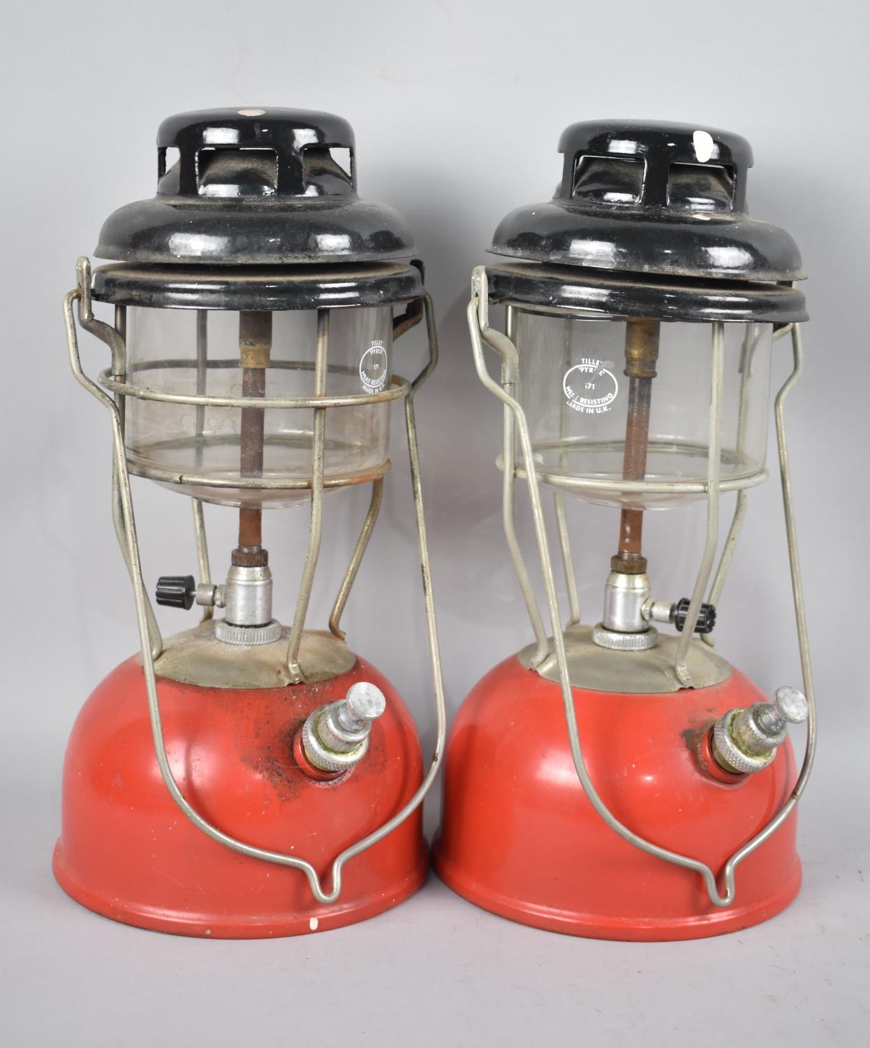 Two Vintage Tilley Lamps