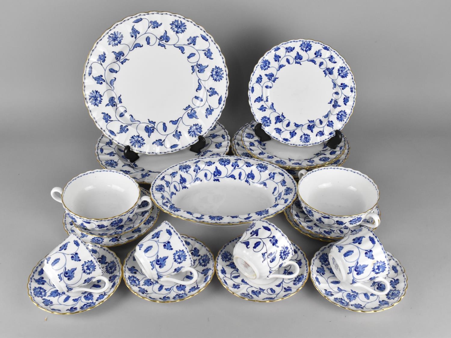 A Collection of Spode Colonel China to Comprise Two Large Plates, Two ...