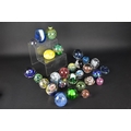 A Collection of Twenty-Eight Various Glass Paperweights to Include ...