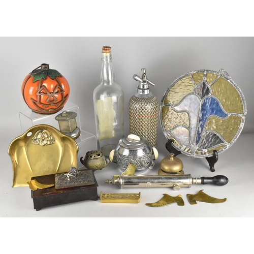 A Collection of Various 19th Century and Later Items to Comprise Brass ...