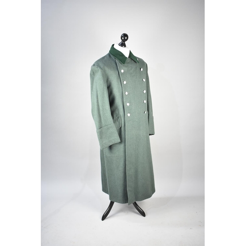 A Replica German Nazi Greatcoat