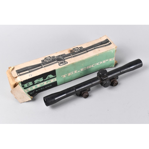 A Vintage BSA Telescopic Rifle Sight