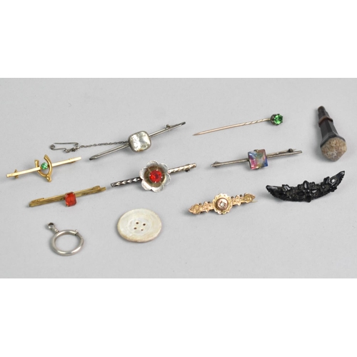 A Quantity of 19th Century and Later Items, Mainly Jewellery, to ...