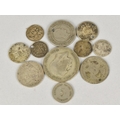 A Collection of Various 19th and 20th Century Silver Coinage