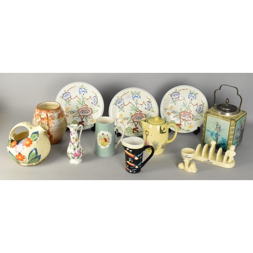 A Collection of Ceramics to include Lurpak Toast Rack and Egg Cup ...