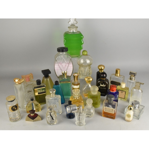 A Collection of Various Vintage Perfume Bottles (Some with Contents)