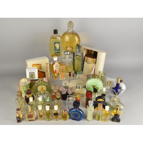 A Large Collection of Various Perfume Bottles to Include Boxed Examples ...