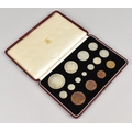 A George VI 1937 Specimen Coin Set, Housed in Royal Mint Case of Issue