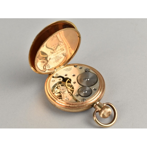 A Renown Gold Plated Pocket Watch, the Case by 'Star' Dennison Case ...