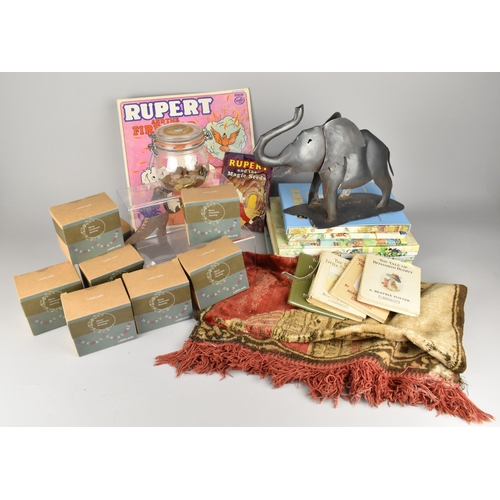 A Collection of Various Items to Comprise Rupert Annuals, Record ...