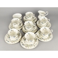 A Royal Albert Brigadoon Tea Set to Comprise Seven Cups, Seven Saucers ...