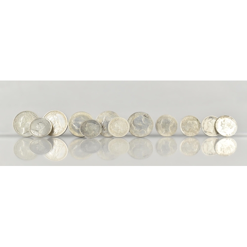 A Collection of Victorian ( (1837-1901) Coinage to Comprise 1887 ...
