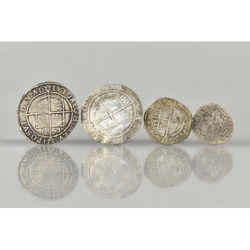 Four Elizabeth I (1558-1603) Silver Coins to Comprise 1582 Sixpence ...