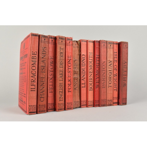A Collection of Thirteen Vintage Illustrated Guide Books Published by ...