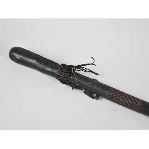 A Late 19th/Early 20th Century Colonial Sword Stick with Leather ...