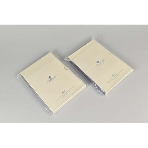 The Royal Mint - Two 2021 United Kingdom Brilliant Uncirculated Annual ...