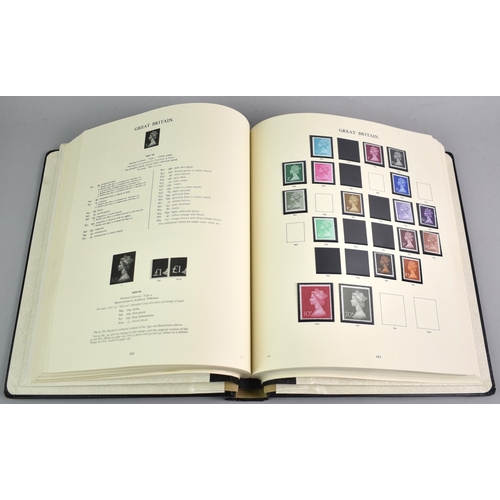A Windsor Loose Leaf Stamp Album with The Stamps of Great Britain ...