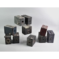 A Collection of Vintage Box Cameras