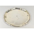 A Large German 800 Silver Tray Bearing Crest for Familie Rabe Von ...