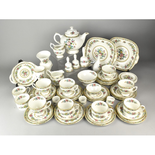 A Coalport Ming Rose Tea and Coffee Service to Comprise Teapot, Tea ...