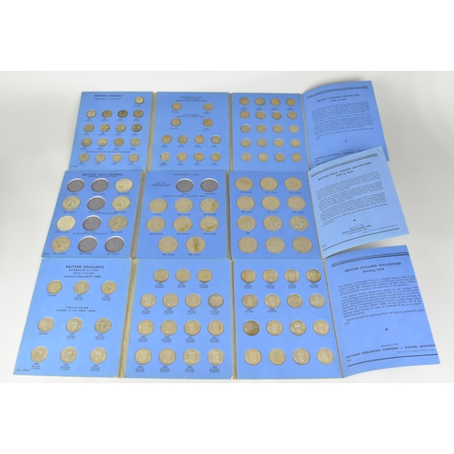 Eleven Great Britain Coin Collection Folders for Threepence Brass ...