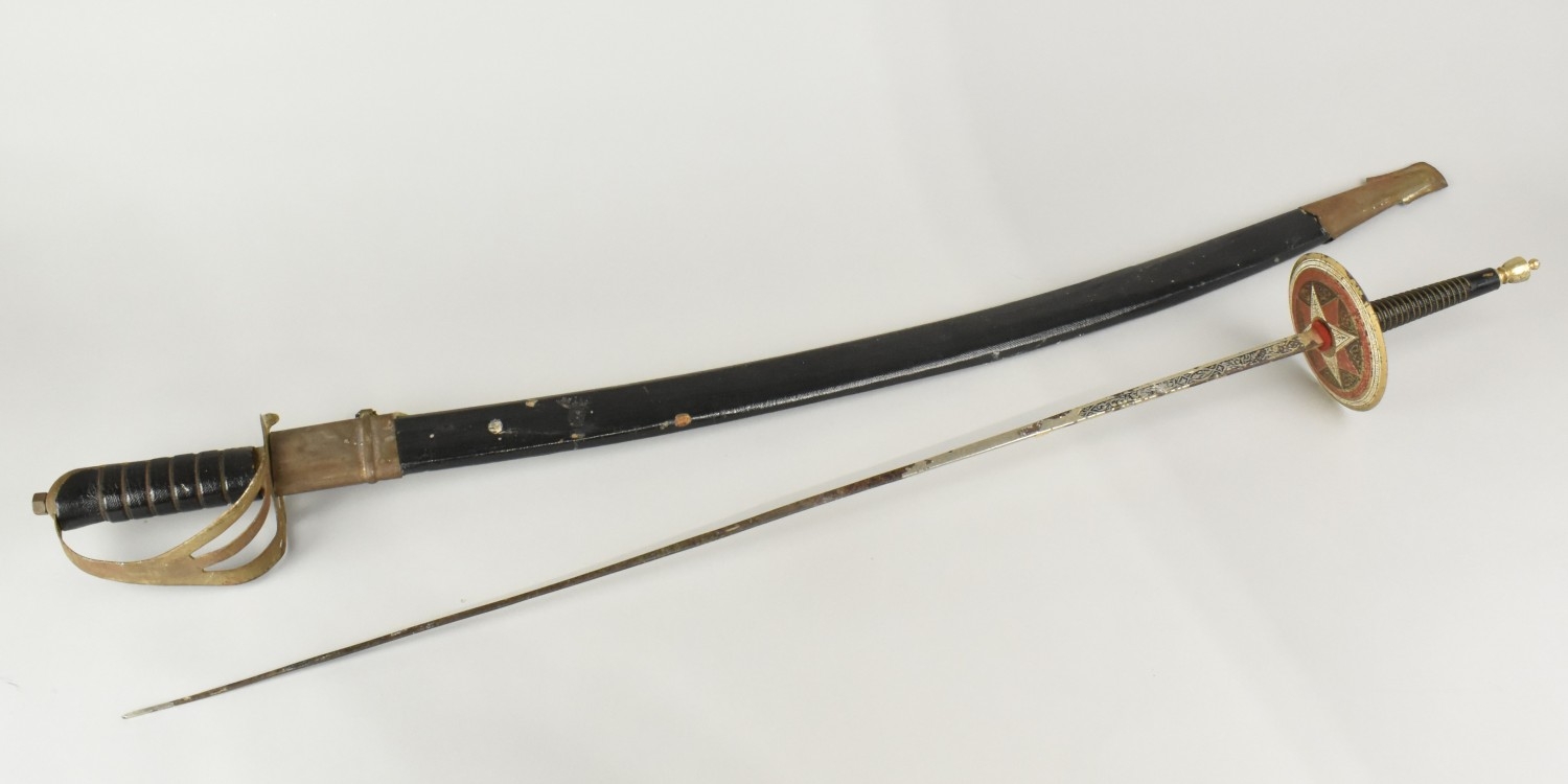 A Vintage Indian Curved Blade Sikh - auctions & price archive