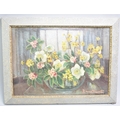 A Framed Oil on Canvas, 'January Rivals', by Emma Bunt, 34x24cms